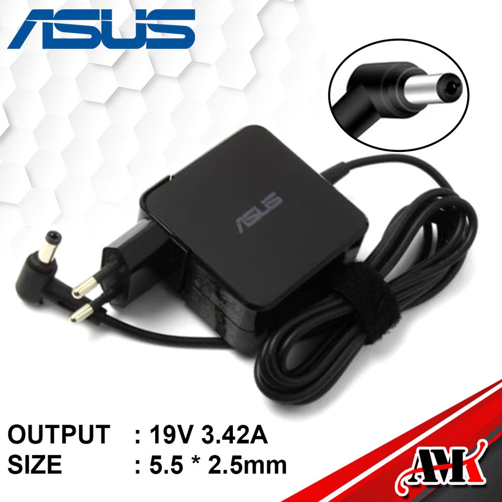 Jual Adaptor ASUS 19V 3.42A 5.5 * 2.5 Premium/ Charger Laptop ASUS For ...