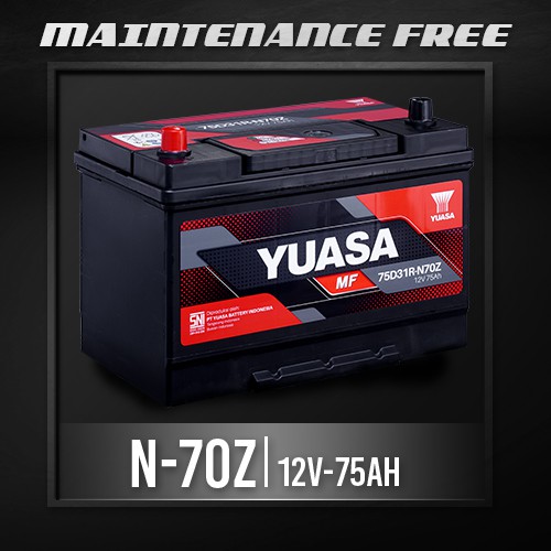 Jual Yuasa Aki Mobil N70Z-MF | Shopee Indonesia