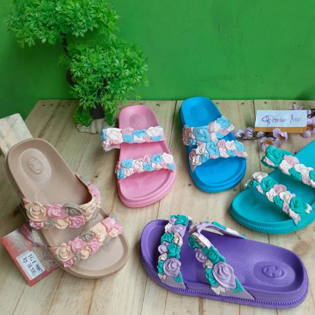 Jual [BISA PILIH WARNA] Sendal Anak New Era 31-35 Selop Empuk Anti ...