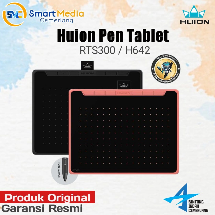 Jual Pen Tablet Huion RTS 300-H642|Garansi Resmi | Shopee Indonesia