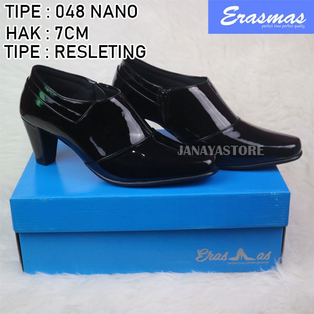 Jual Sepatu PDL Sus 048 Erasmas Resleting ANGKLE BOOT Polwan Kowad ...
