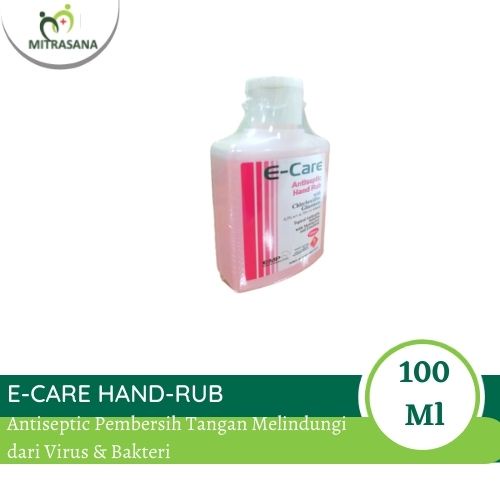 Jual Antiseptic E-care Hand Rub 100ml | Shopee Indonesia