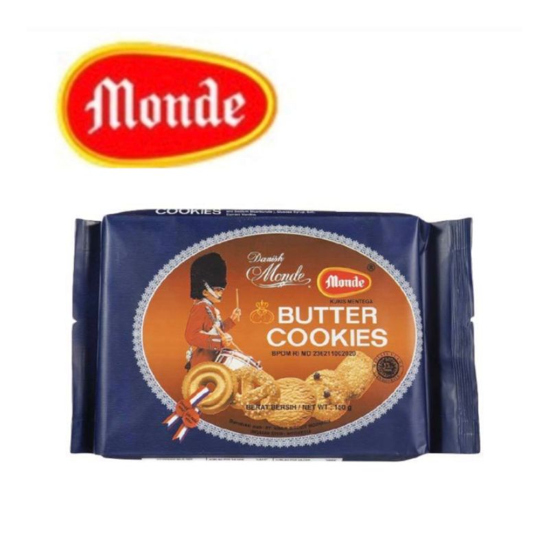 Jual Monde Butter Cookies 150g / Monde Danish Butter Cookies Biskuit ...