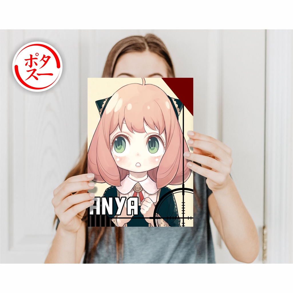 Jual Koleksi Poster A4 Anime Spy X Family B - Anya Loid Yor Forger ...