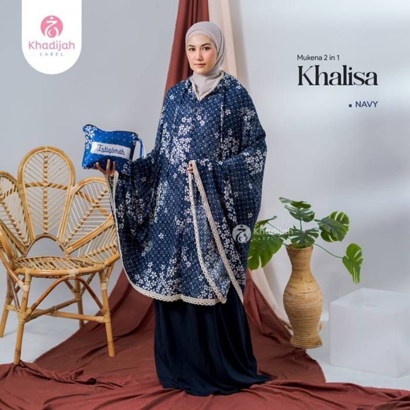Jual MUKENA RAYON KHALISA 2 IN 1 DEWASA ORIGINAL | Shopee Indonesia