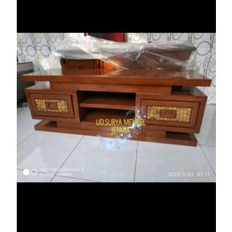 Jual Meja konsol konsul tv bufet lemari pendek untuk tv meja tv kayu ...