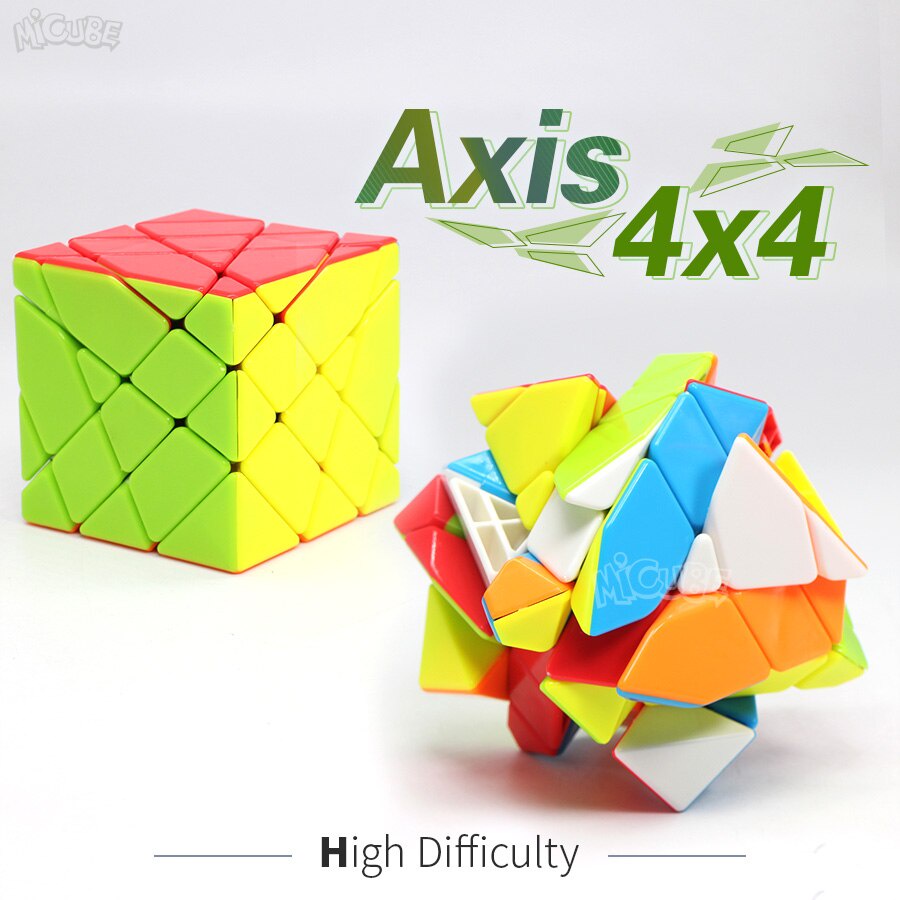Jual Rubik Axis Fanxin 4x4 Axis Cube Stickerless ORIGINAL | Shopee ...