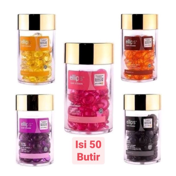 Jual Ellips hair Vitamin isi 50 Butir | Shopee Indonesia