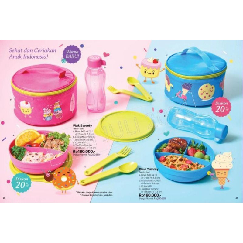 Jual PINK SWEETY N BLUE YUMMY | Shopee Indonesia