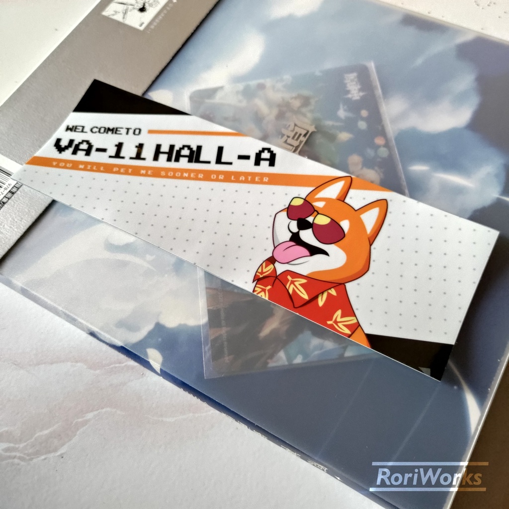 Jual Stiker Slap - Rad Shiba | VA-11 Hall-A | Shopee Indonesia