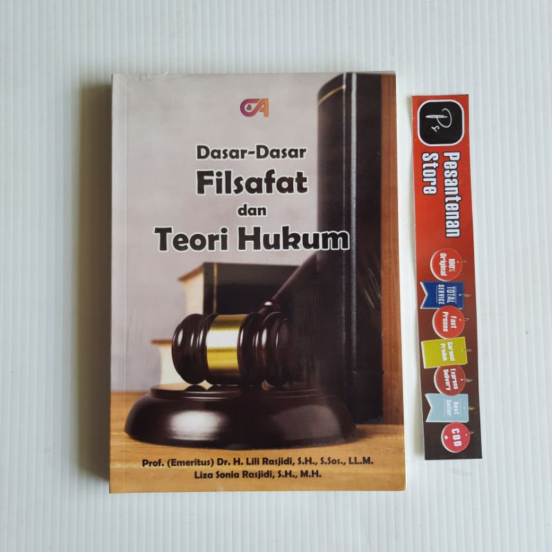 Jual BUKU ORIGINAL DASAR-DASAR FILSAFAT DAN TEORI HUKUM - LILI RASJIDI ...
