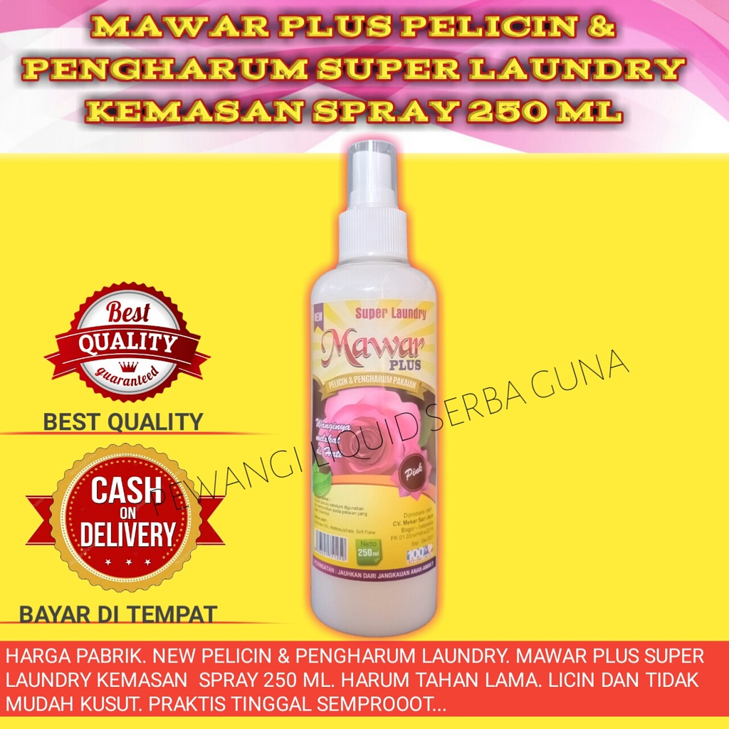 Jual Pewangi pelembut mawar plus pilux/botol spray 250ml | Shopee Indonesia
