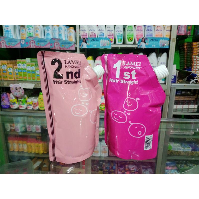 Jual PAKET SPESIAL Obat Smoothing LAMEI HAHONICO Step 1&2 500ml | Shopee Indonesia