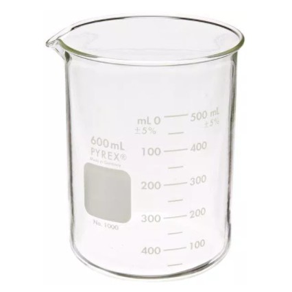 Jual PYREX Kaca Pyrex Gelas Ukur Kimia Alat Laboratorium 50ML 100ML ...
