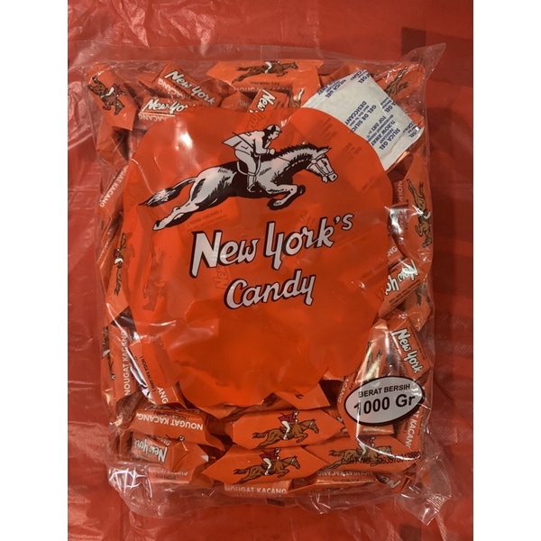 Jual Permen New York / Permen Kuda Rasa Kelapa / Rasa Nougat 1kg ...