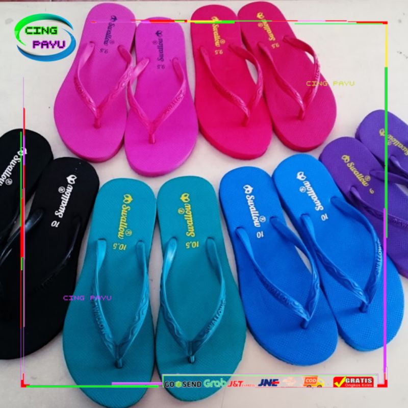Jual Sandal Capit Swallow NICE Sandal Jepit Wanita Sendal Jepit Cewek ...