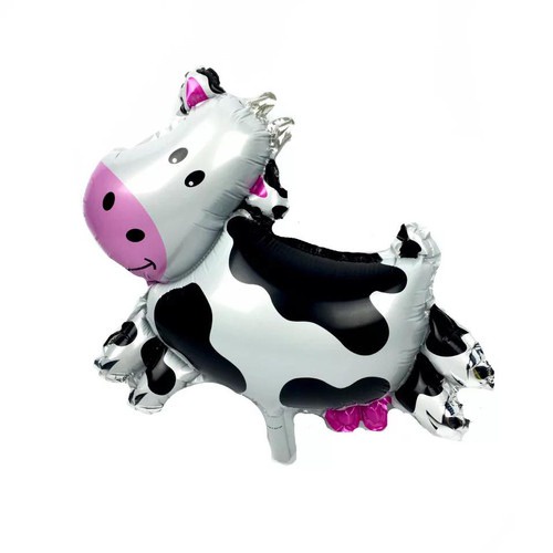 Jual Balon Foil Karakter Hewan Sapi Jerapah Zebra Singa Animal Ulang ...