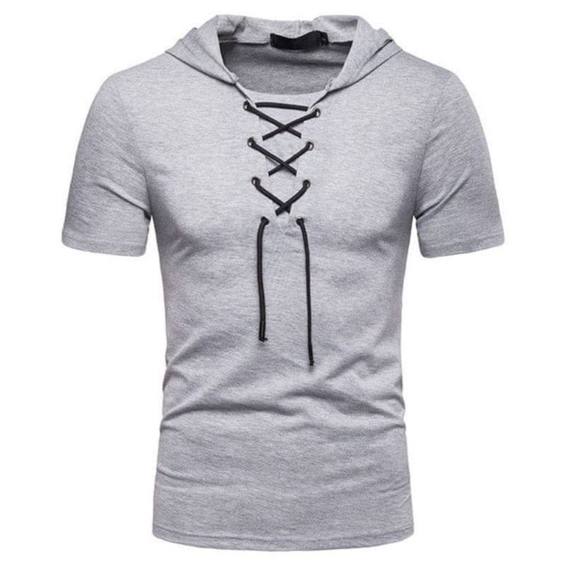 Jual Kaos Hoodie Pria Model Tali Hudie Original Lengan Pendek Hodi ...