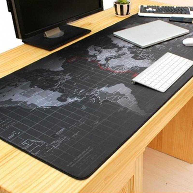 Jual Mouse Pad Gaming Besar XL Desk Mat Motif Peta Dunia 300 x 600 mm ...