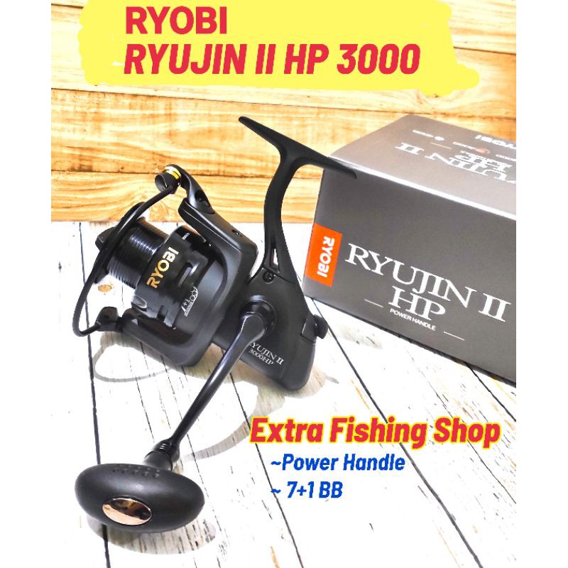 Jual REEL RYOBI RYUJIN II HP 1000 2000 3000 4000 6000 TERBARU || POWER ...