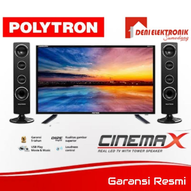 Jual Tv LED 32" Polytron Cinema X PLD32T7511 | Shopee Indonesia