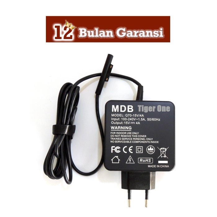 Jual Charger Adaptor Cocok Untuk Microsoft Surface Laptop 3 Pro X Pro 7 ...