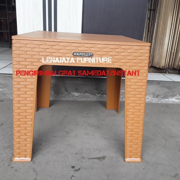 Jual Meja | Meja Rotan Plastik Napolly | Shopee Indonesia