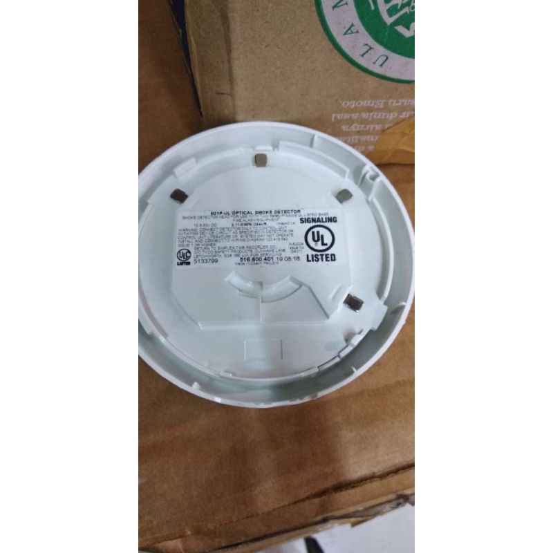 Jual Smoke detector tipe 601P-UL OPTICAL merk Tyco | Shopee Indonesia