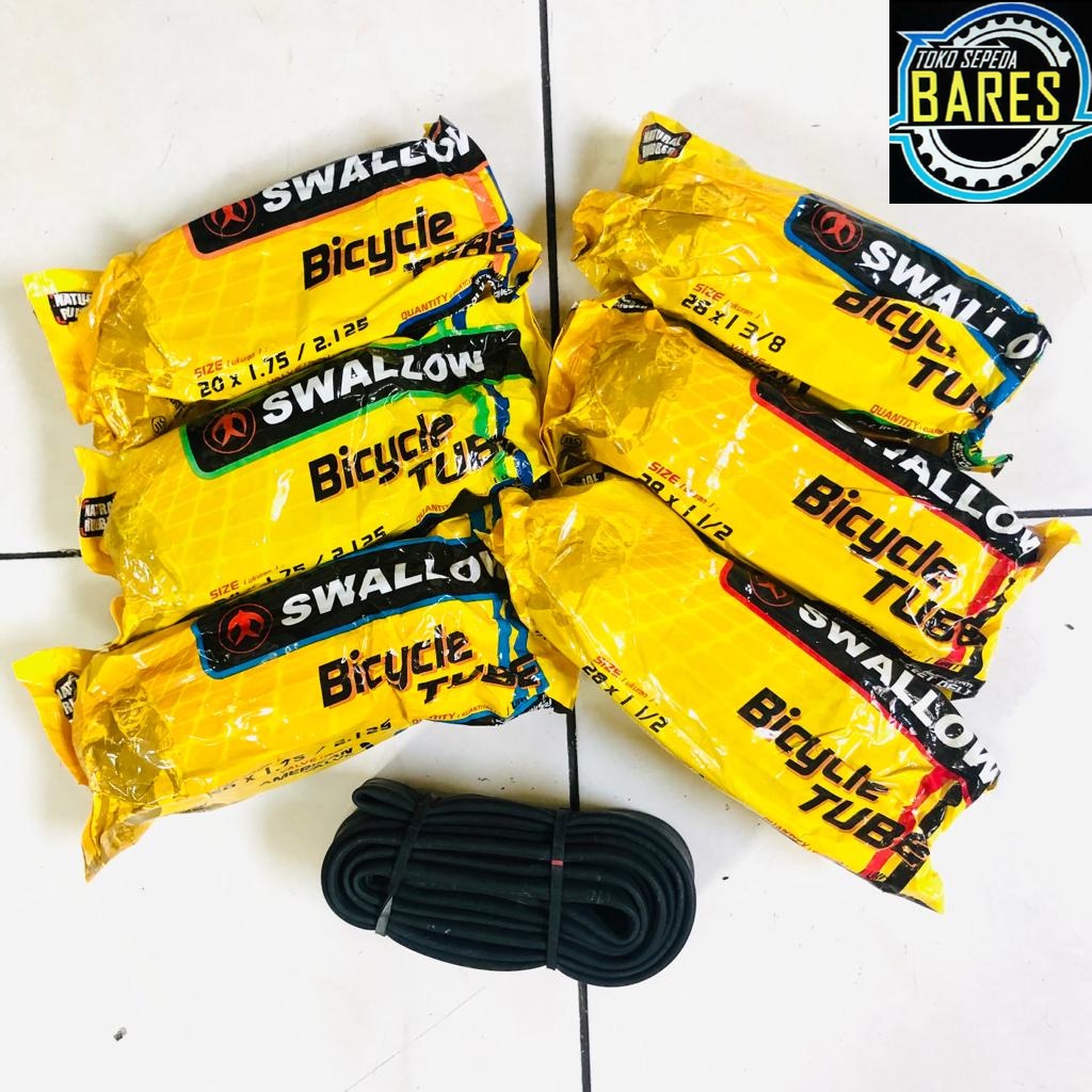 Jual Ban Dalam Sepeda Swallow 12 / 16 / 18 / 20 / 24 / 26 x 1.75 - 2.125 / 2.125 - 2.30 / 1 3/8 ...