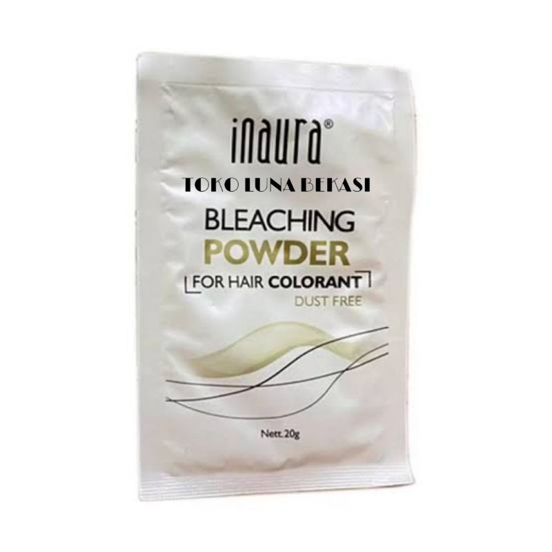 Jual Inaura Bleaching Powder Sachet 20gr x 1pc | Shopee Indonesia