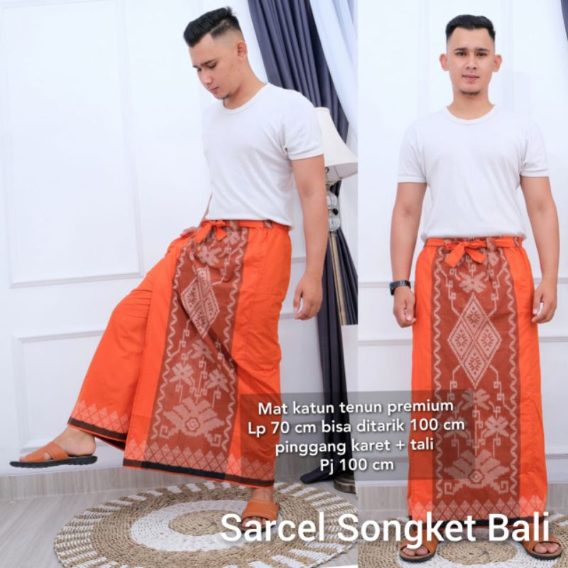 Jual sarung celana songket bali premium ukuran dewasa | Shopee Indonesia