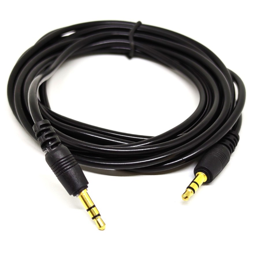 Jual Kabel Jack Audio 3.5mm 1.5Meter male to male - Kabel Aux 3.5mm ...