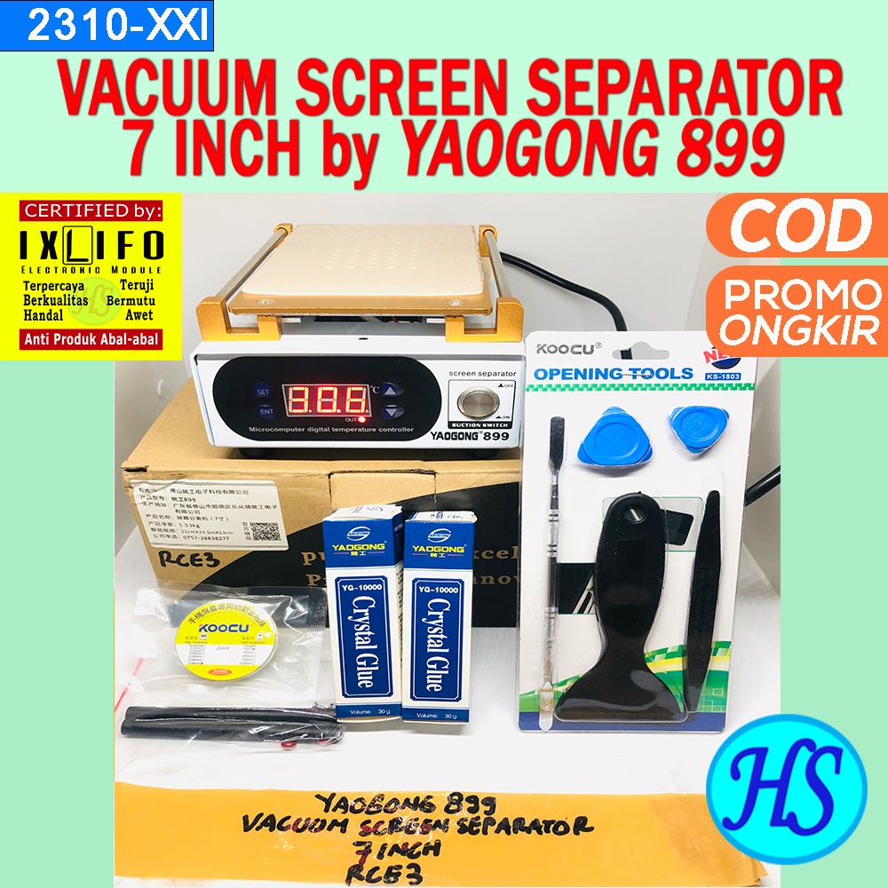 Jual Vacuum Screen Separator Mesin Pemisah LCD Touch Screen 7inch ...