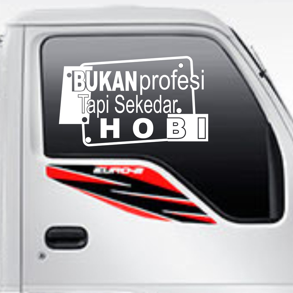 Jual Cutting sticker lucu untuk kaca mobil kata" lucu buat di mobil ...