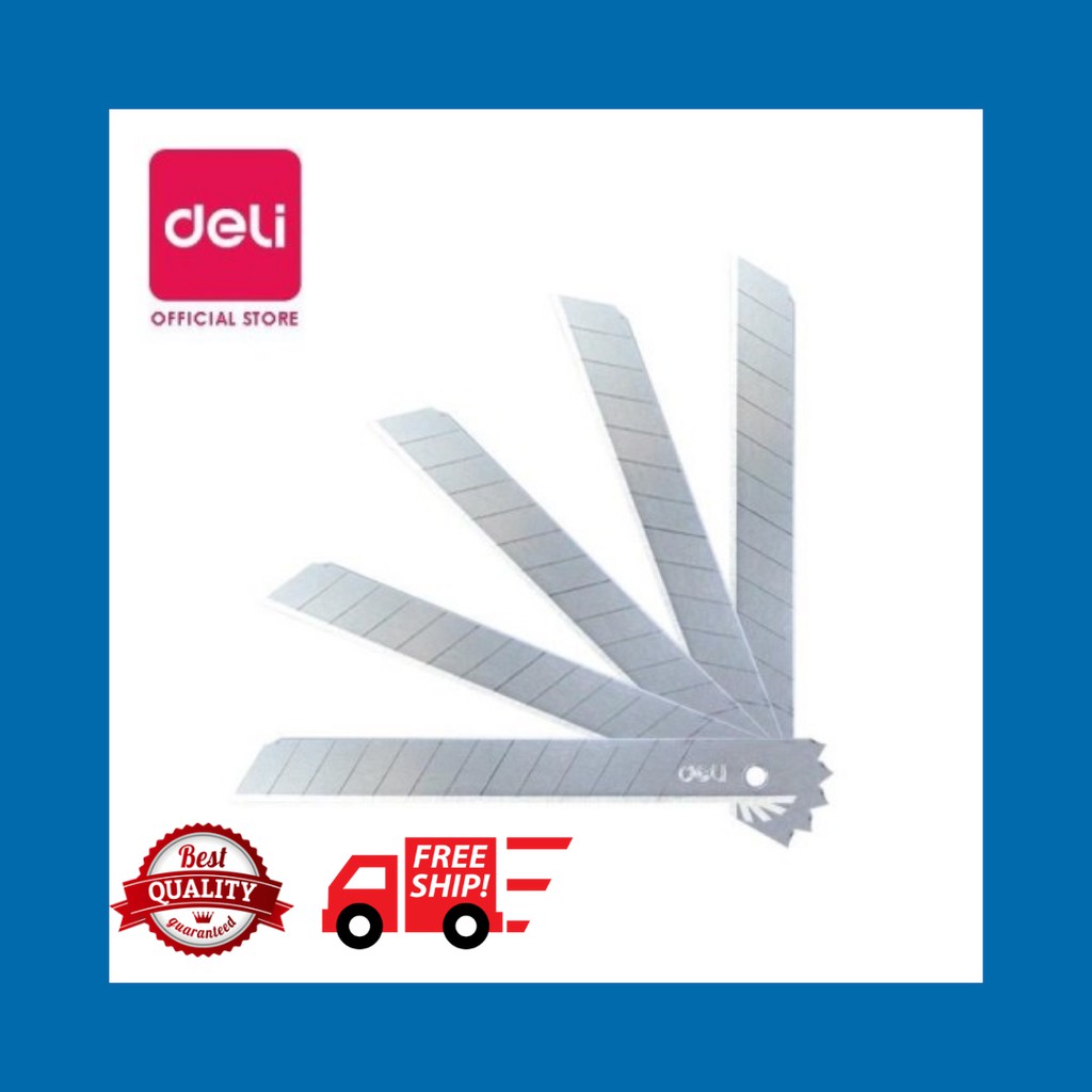 Jual DELI W40651 Cutting Blade Isi ulang cutter isi cutter anti karat ...