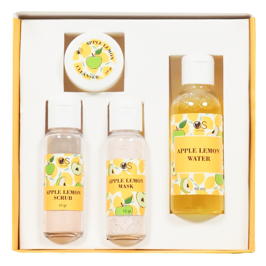 Jual Apple Lemon Facial Home Kit- Kit Untuk Treatment Facial Dirumah by ...