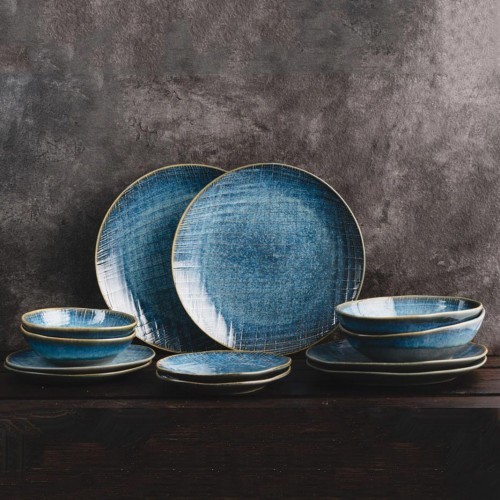 Jual Cerulean Shade Series Dinnerware Set - Piring Makan Set | Shopee ...