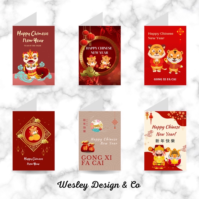 Jual Chinese New Year Card / Kartu Ucapan Imlek | Shopee Indonesia