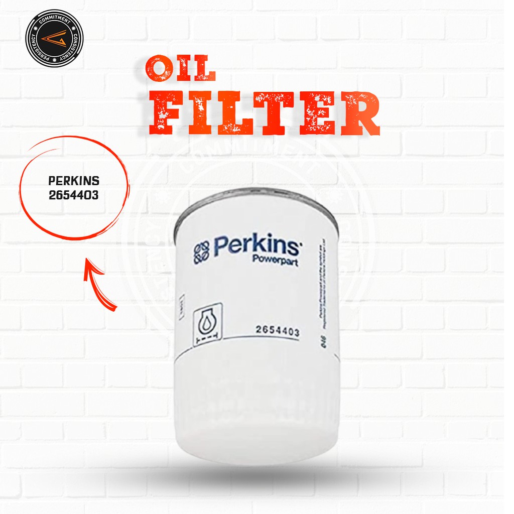 Jual Filter Oli Perkins PN 2654403 - Oil Filter Original / Genuine ...