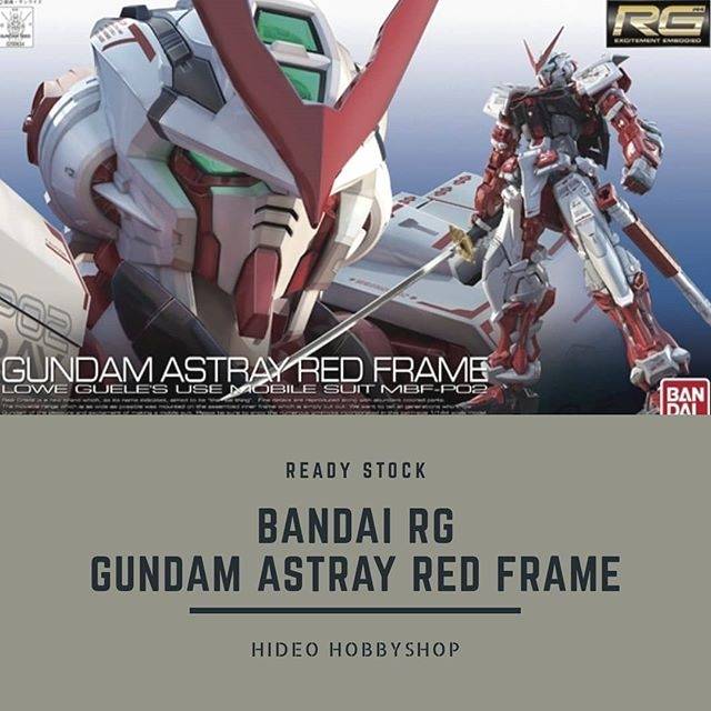 Jual BANDAI RG GUNDAM ASTRAY RED FRAME | Shopee Indonesia