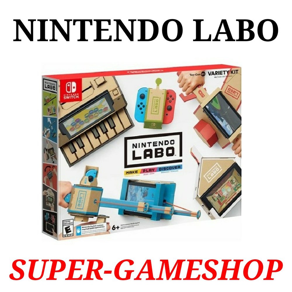 Jual Jual Nintendo Labo Variety Kit Nintendo Switch Labo Variety Diskon ...