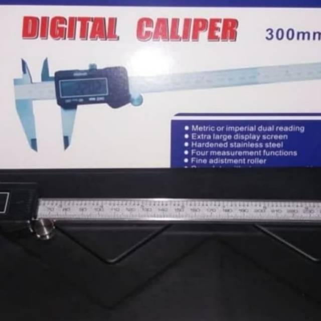 Jual Digital Caliper 12in Jangka Sorong Sigmat Digital 0 - 300 mm | Shopee Indonesia