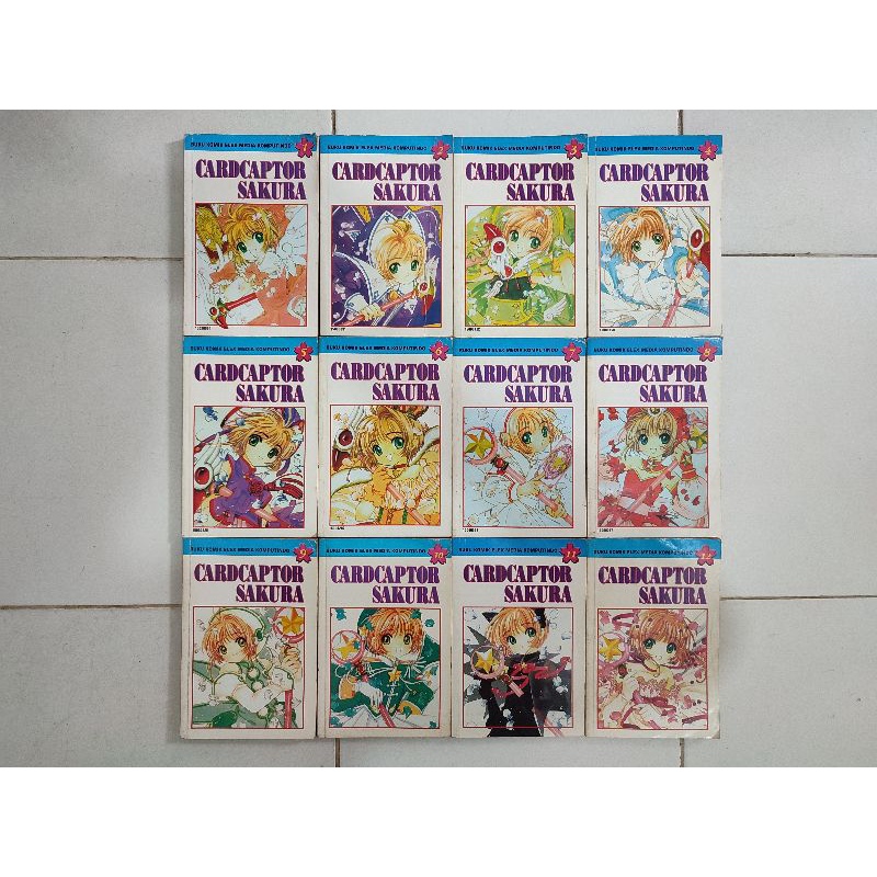 Jual Komik cardcaptor sakura lengkap satu set 1-12 tamat | Shopee Indonesia