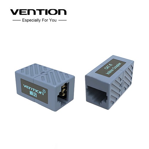 Jual Vention VAM650 Barrel / Barel Connector RJ45 Cat6 Female To Female ...