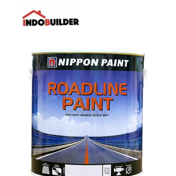 Jual Cat | Nippon Roadline Paint 5 Kg Kuning Hitam Putih Cat Marka ...