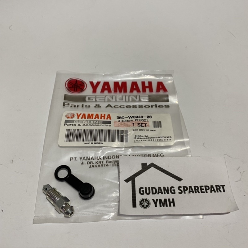 Jual Baut Stelan Angin Rem Kaliper Belakang Screw Kit Nepel Jupiter Mx ...