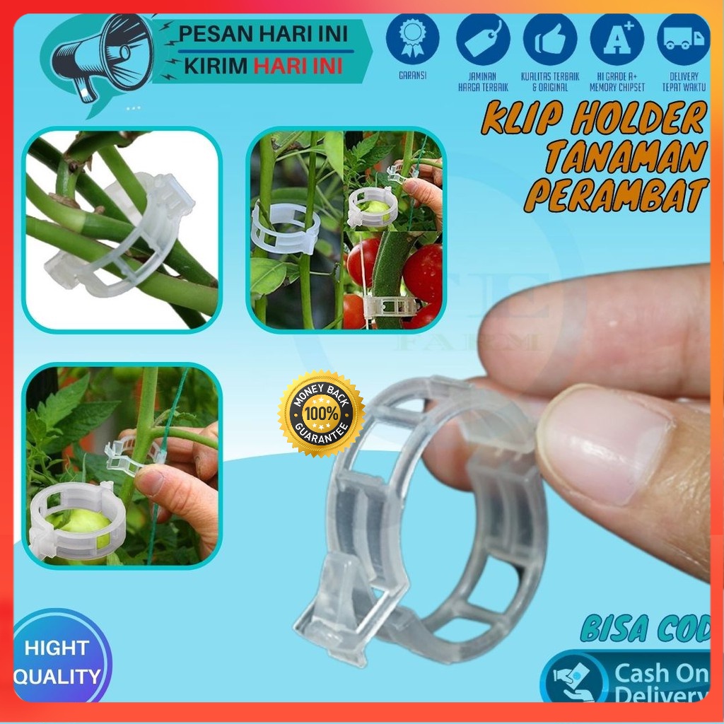 Jual Klip Pengikat Batang Tanaman Untuk Berkebun | Shopee Indonesia