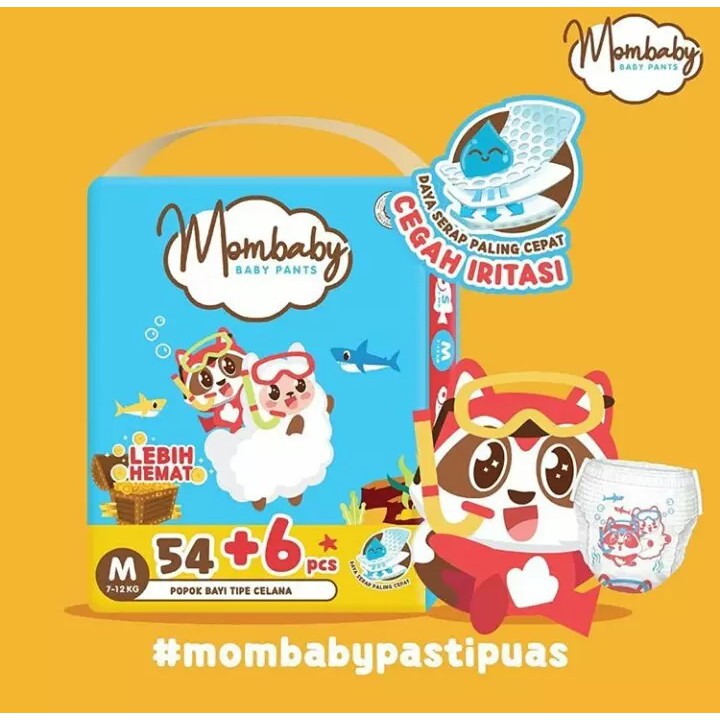 Jual POPOK MOM BABY M54+6 | Shopee Indonesia