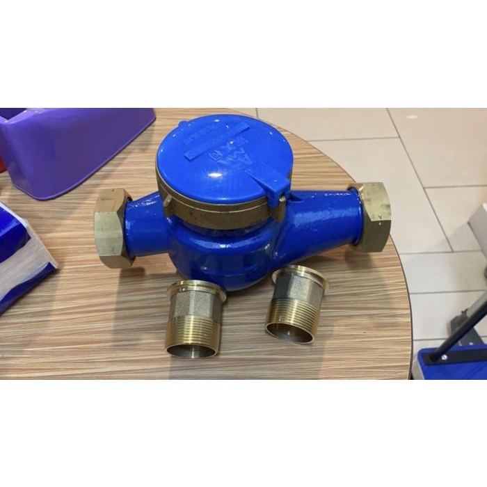 Jual Flow Meter 11/2 Flow Meter - 1,5 Inch Water Meter - Meteran Air ...