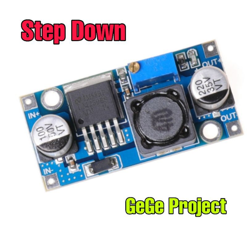 Jual LM2596 LM2596S DC-DC 3-40V ADJUSTABLE STEP DOWN POWER SUPPLY VOLTAGE | Shopee Indonesia